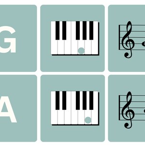 Music Flashcards Piano Flashcards Piano Lesson Group Piano Lesson Group ...