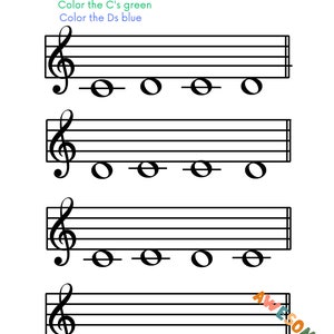 Music Worksheets Piano Lessons Music Lessons Music Theory Music ...