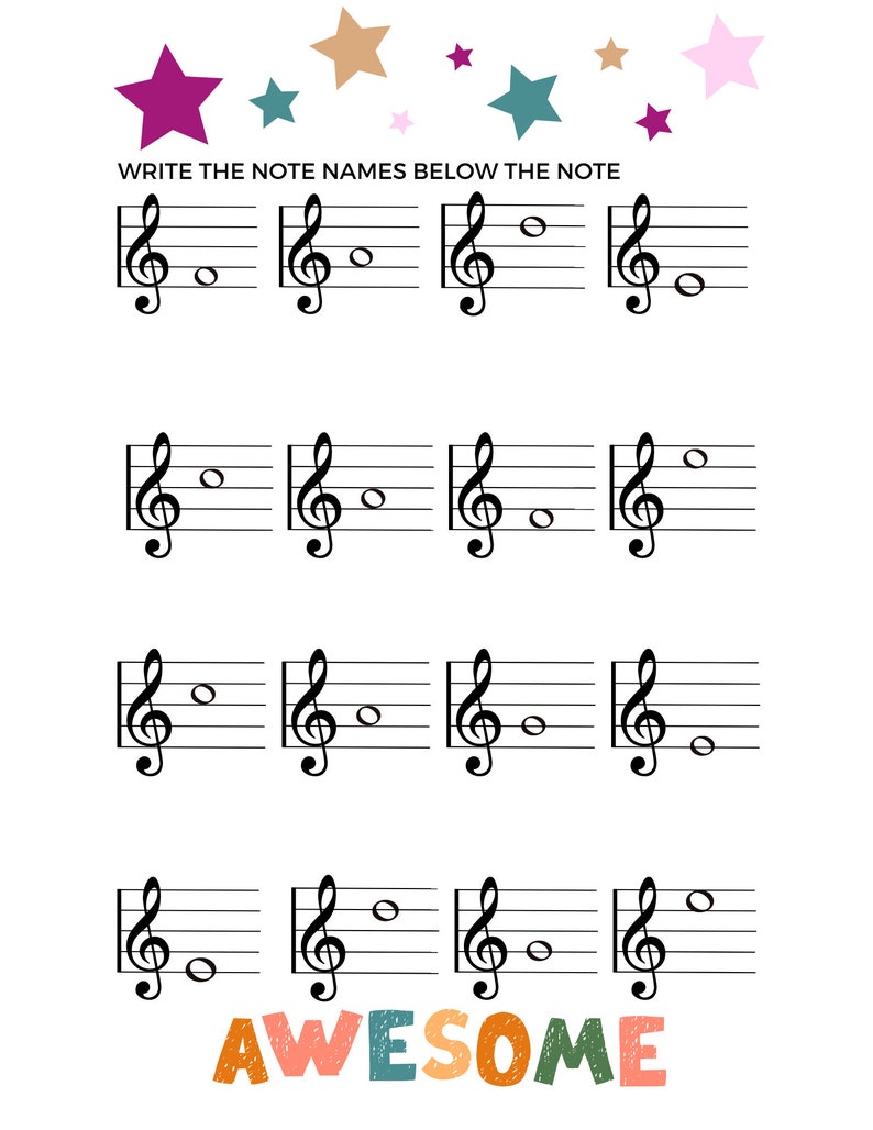 Music Worksheets Piano Lessons Music Lessons Music Theory Music ...