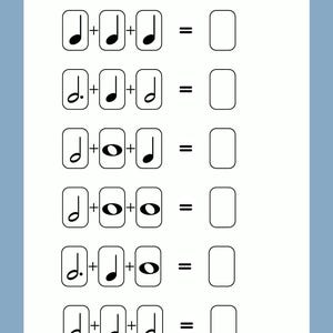 Music Note Worksheets Music Theory Worksheets Music Printable Music ...