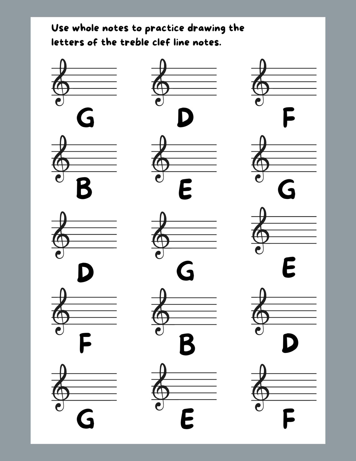 Music Worksheets Music Education Music Theory Worksheets Music ...