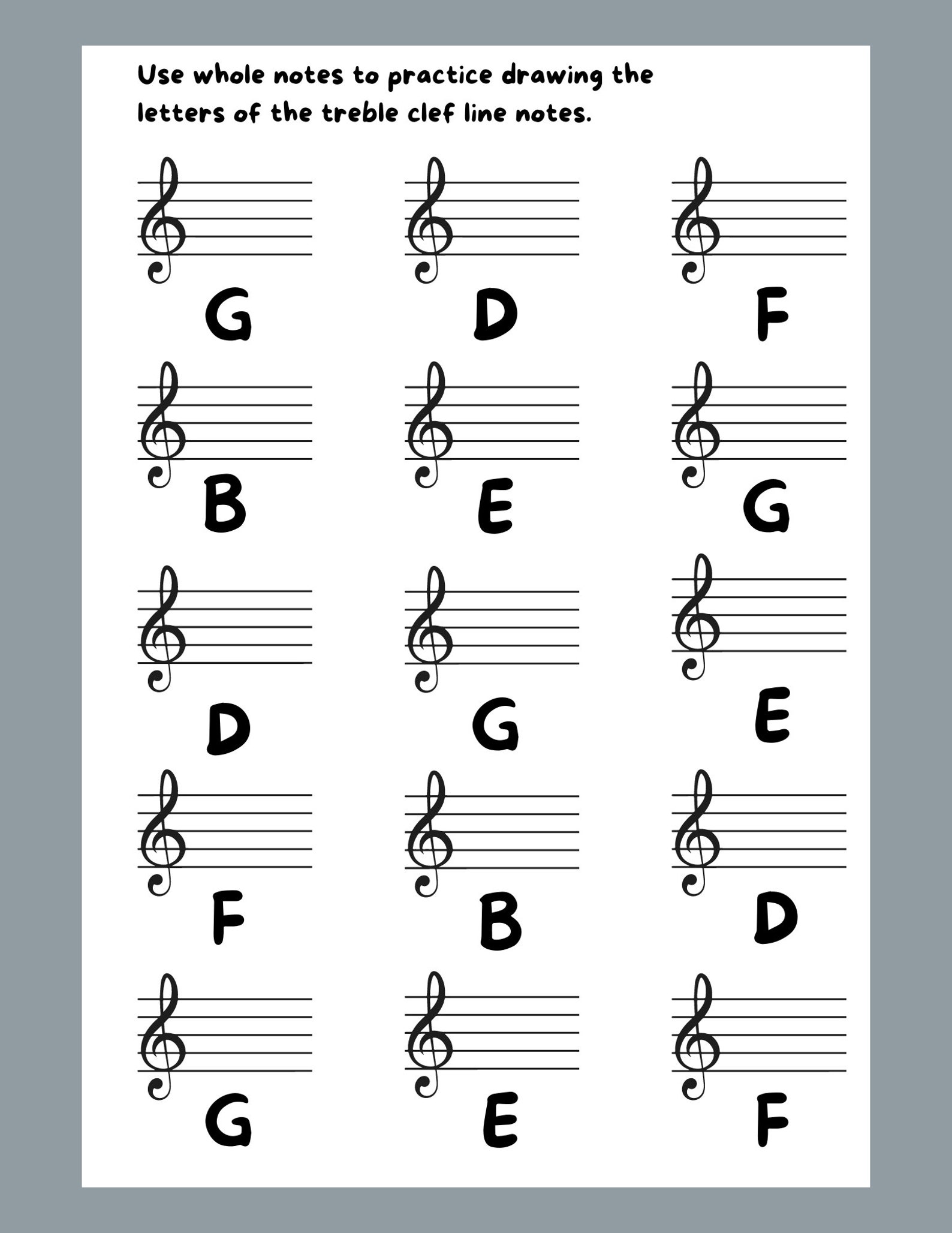Music Worksheets Music Education Music Theory Worksheets Music ...