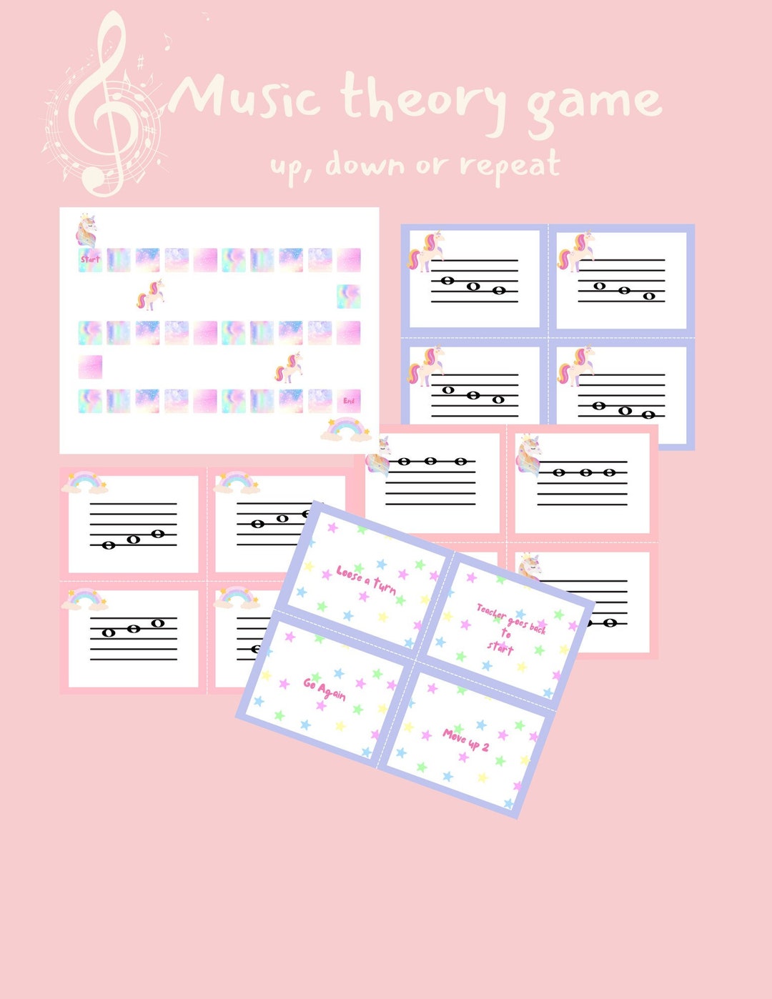 Music Lesson Game Piano Game Music Theory Game Group Piano Lesson Piano ...