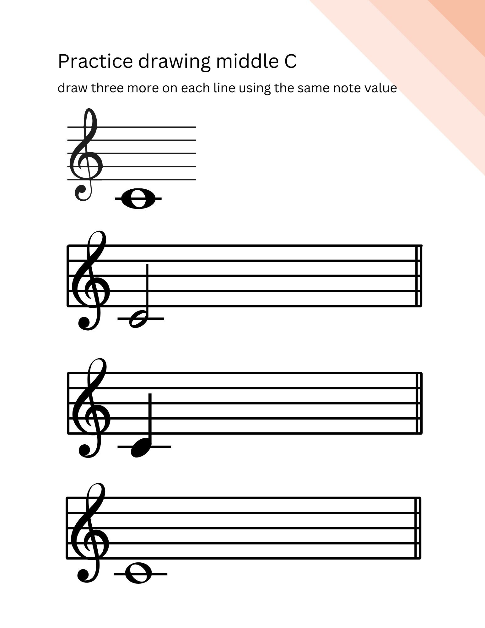 Music Worksheets Piano Printable Homeschool Printable Music Lessons ...