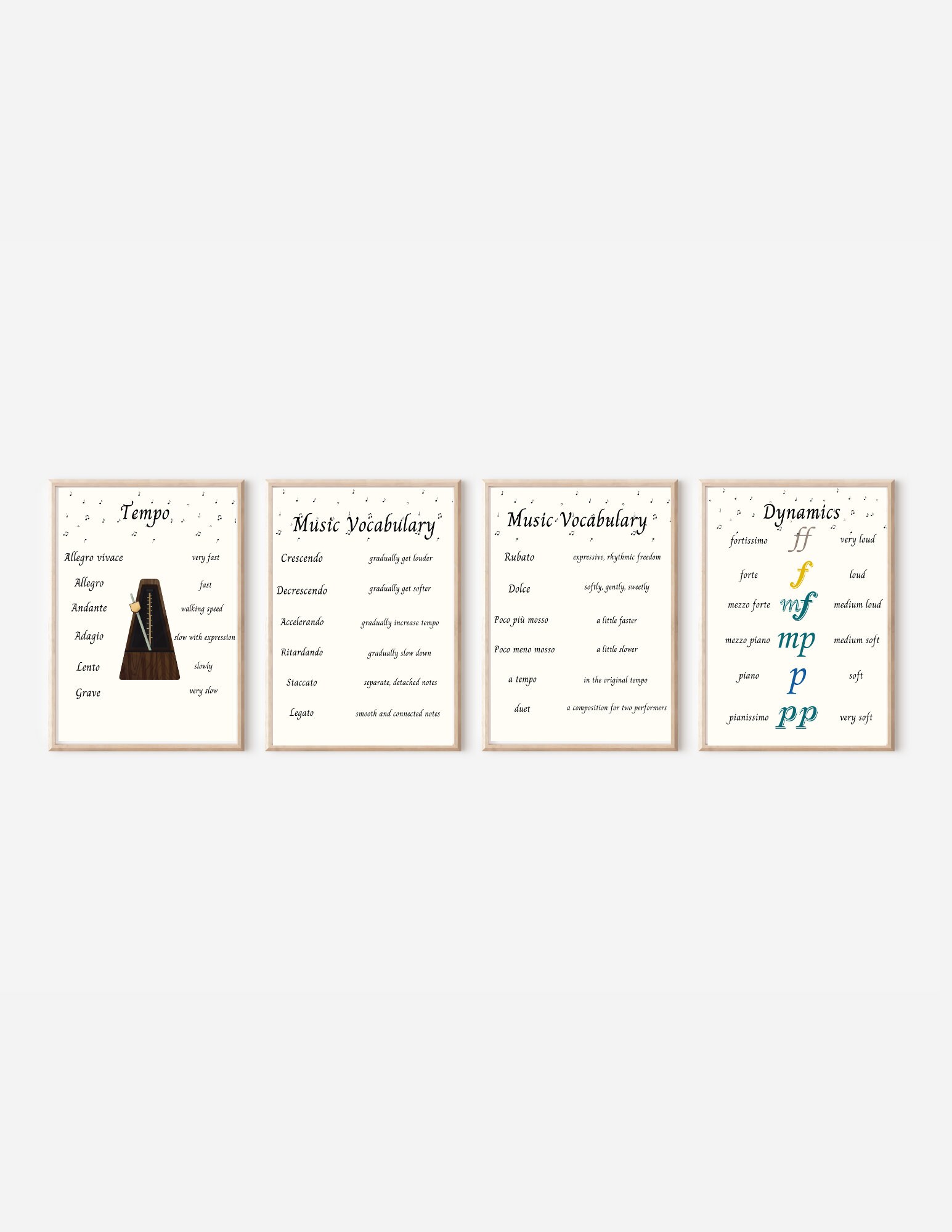 Music Classroom Decor Homeschool Printable Piano Studio Decor Music ...