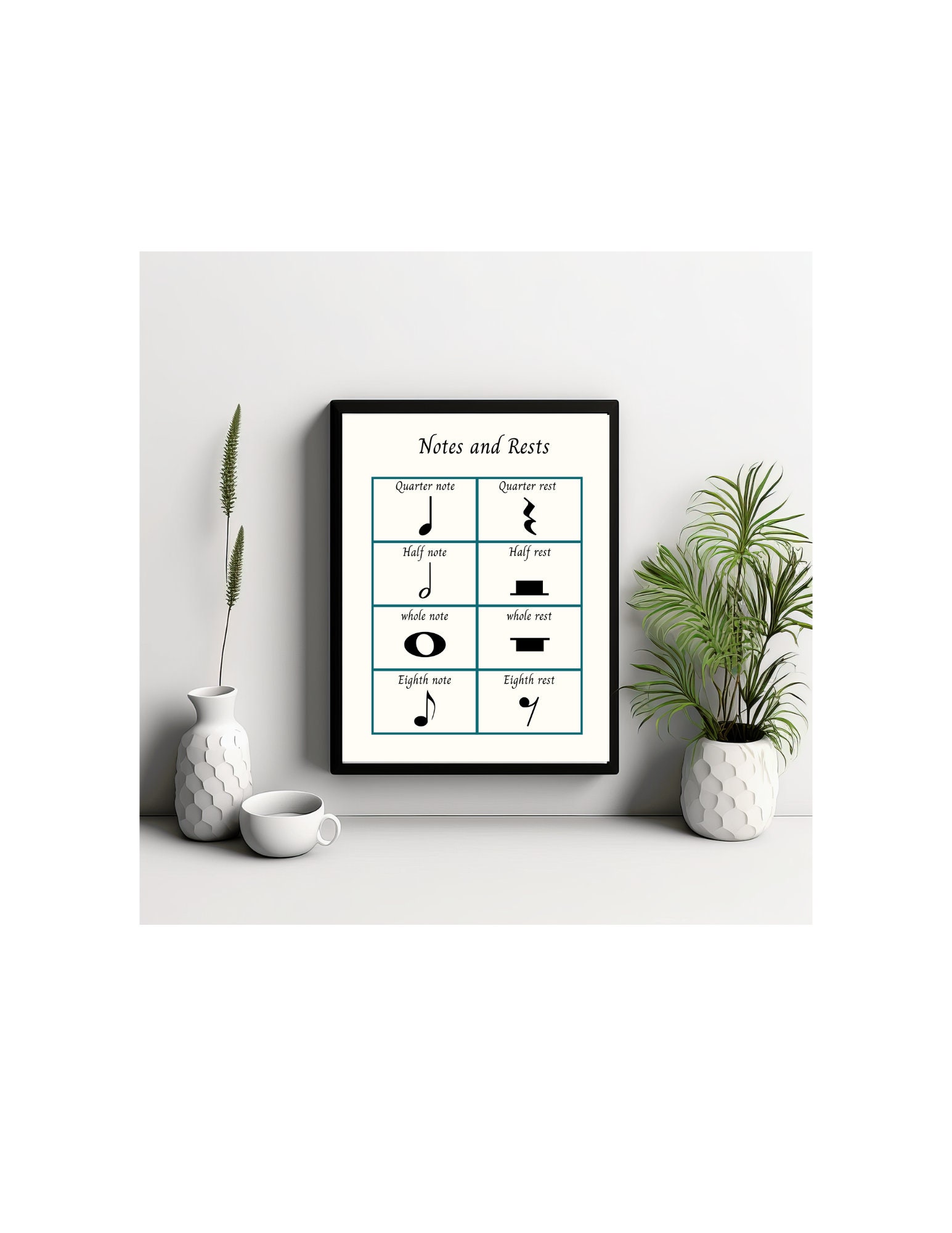 Music Classroom Decor Homeschool Room Piano Studio Decor Music Studio ...