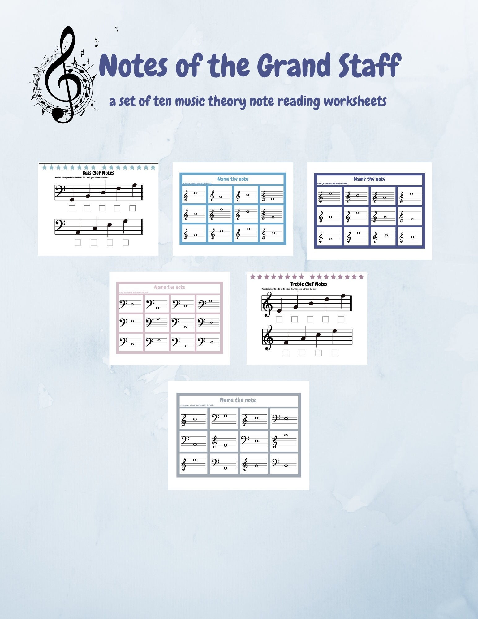 Music Theory Worksheets Music Worksheets Printable Worksheets Music ...
