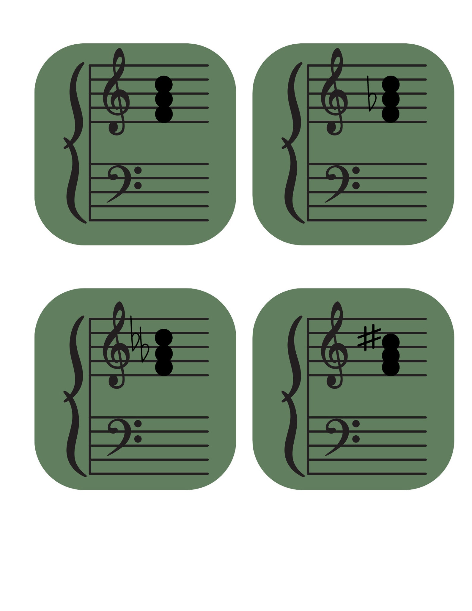 Sticky Chords Music Game Piano Game Group Piano Lesson Group Music ...