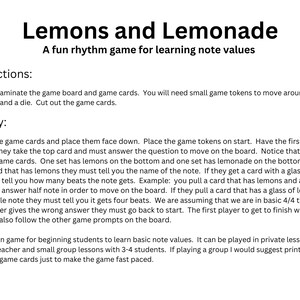 Rhythm Game Piano Lesson Music Lesson Music Education Group Piano ...