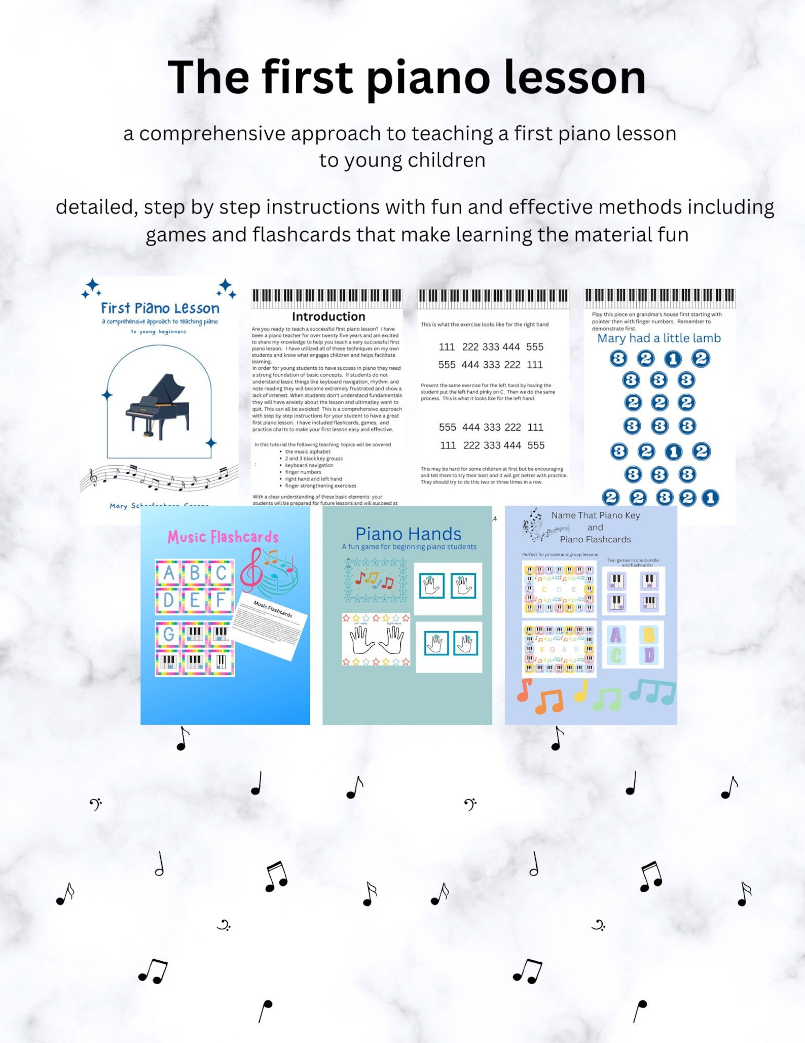 Piano Lessons Homeschool Music Music Theory/music Education Piano ...