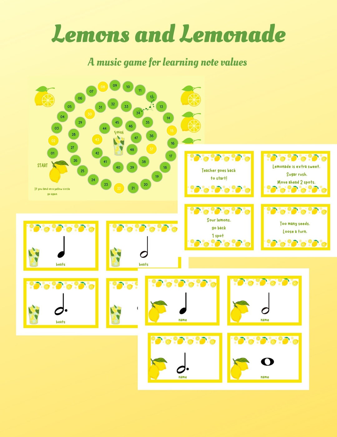 Rhythm Game Piano Lesson Music Lesson Music Education Group Piano ...