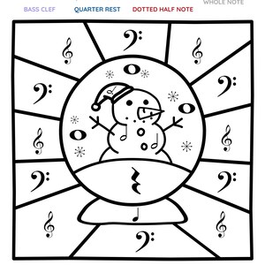 Christmas Music Worksheets Coloring Worksheets Piano Worksheets ...