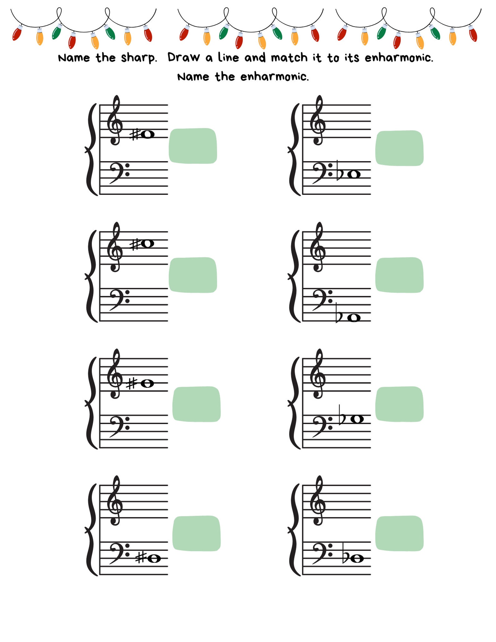 Music Worksheets Music Theory Worksheets Piano Lessons Music Class ...