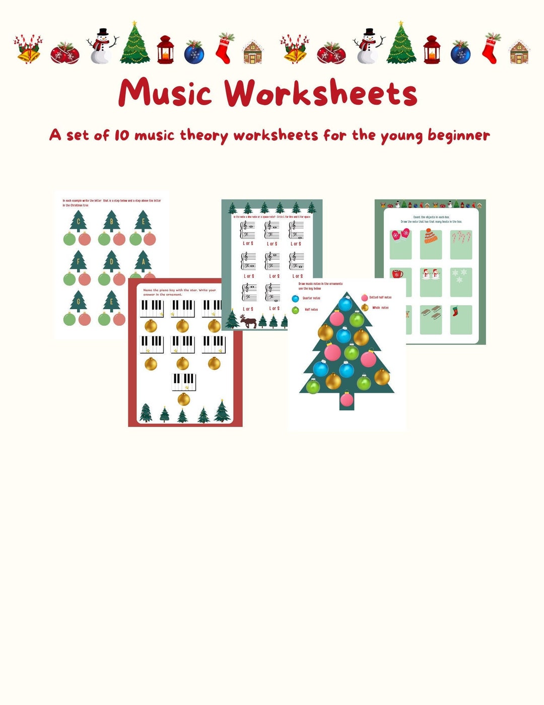 Music Worksheets Music Education Piano Worksheets Music Lesson ...