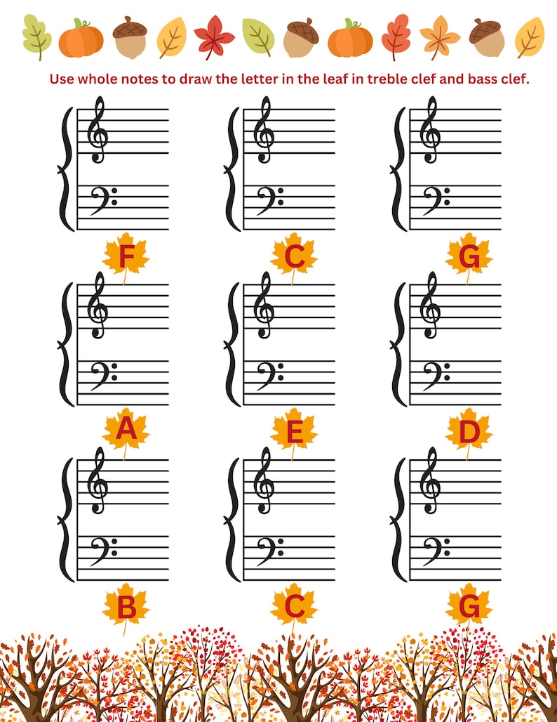 Music Worksheets Music Printable Homeschool Printable Music Lesson ...