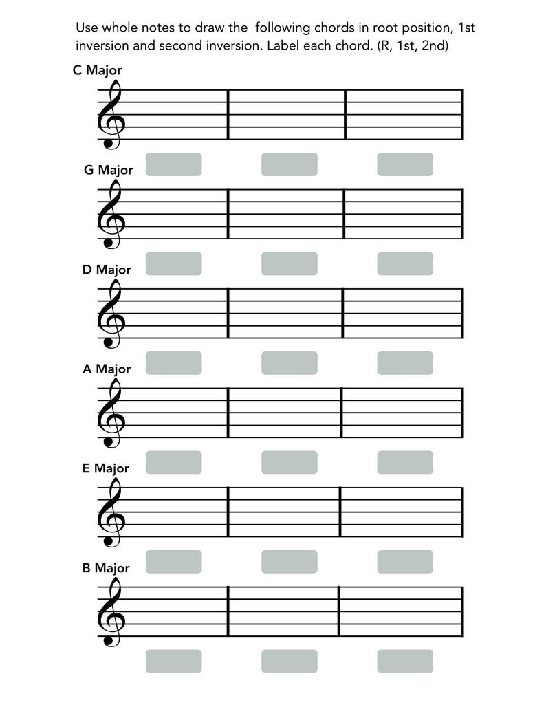 Music Theory Worksheets Music Worksheets Music Printable Homeschool ...
