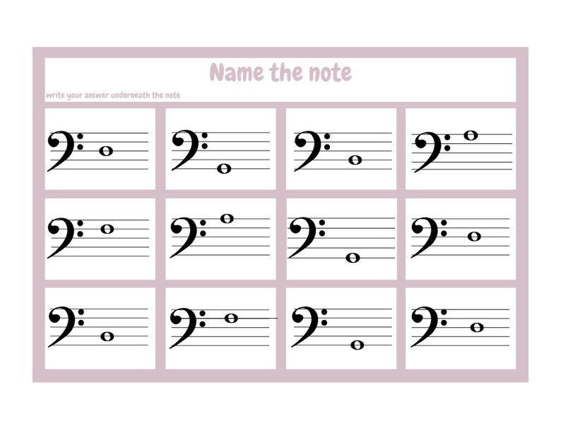 Music Theory Worksheets Music Worksheets Printable Worksheets Music ...