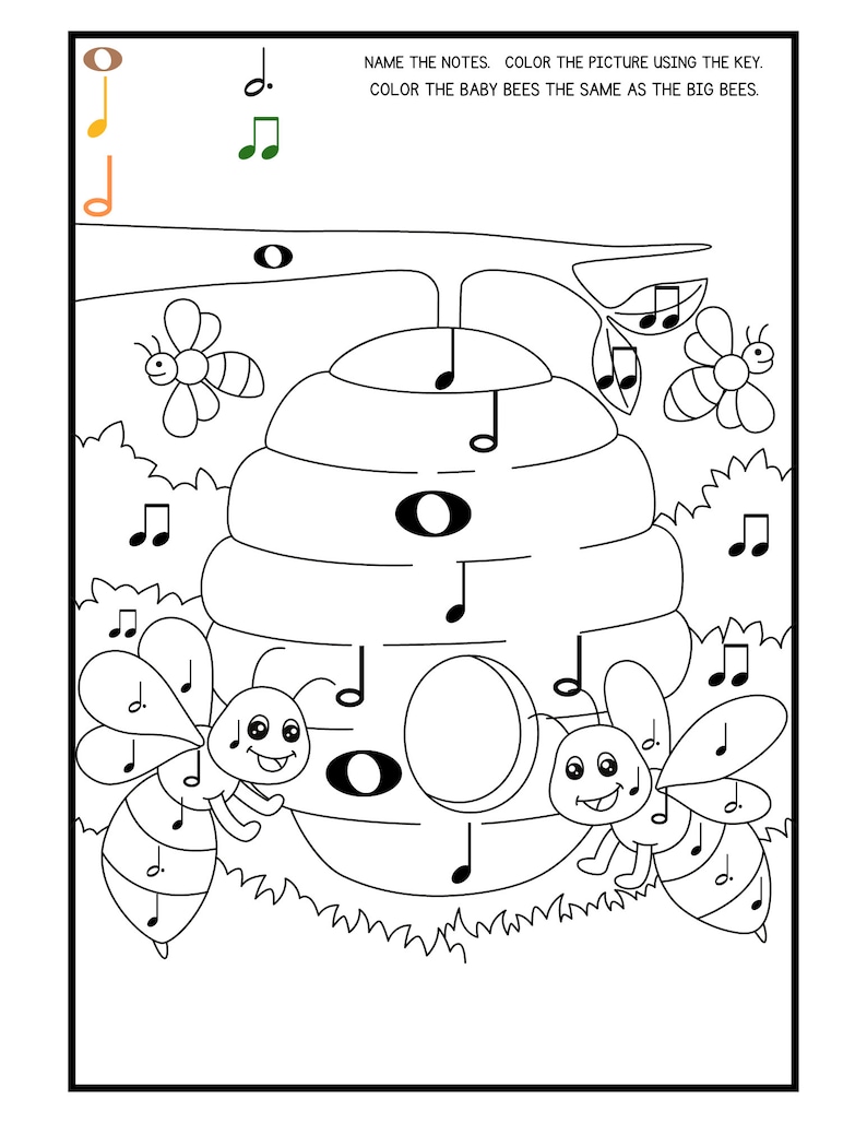 Piano Worksheets Beginning Piano Music Theory Worksheets Piano Lessons ...
