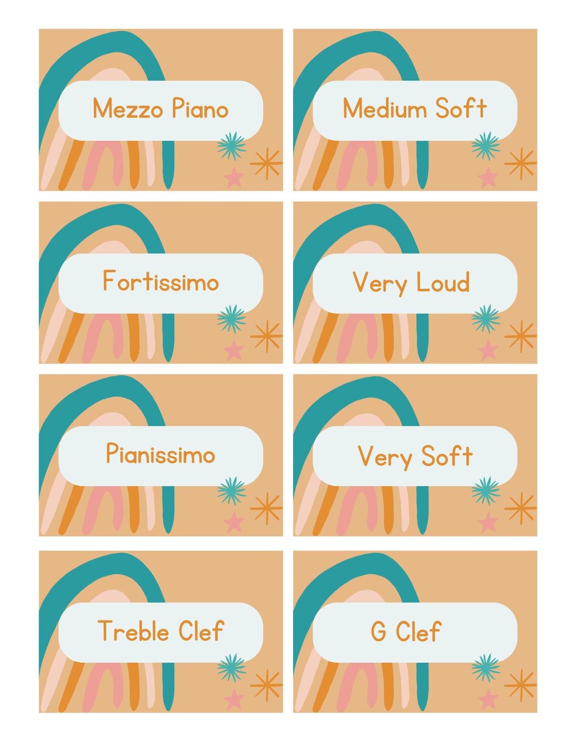 Music Vocabulary Flashcards Piano Lessons Music Lessons Homeschool ...