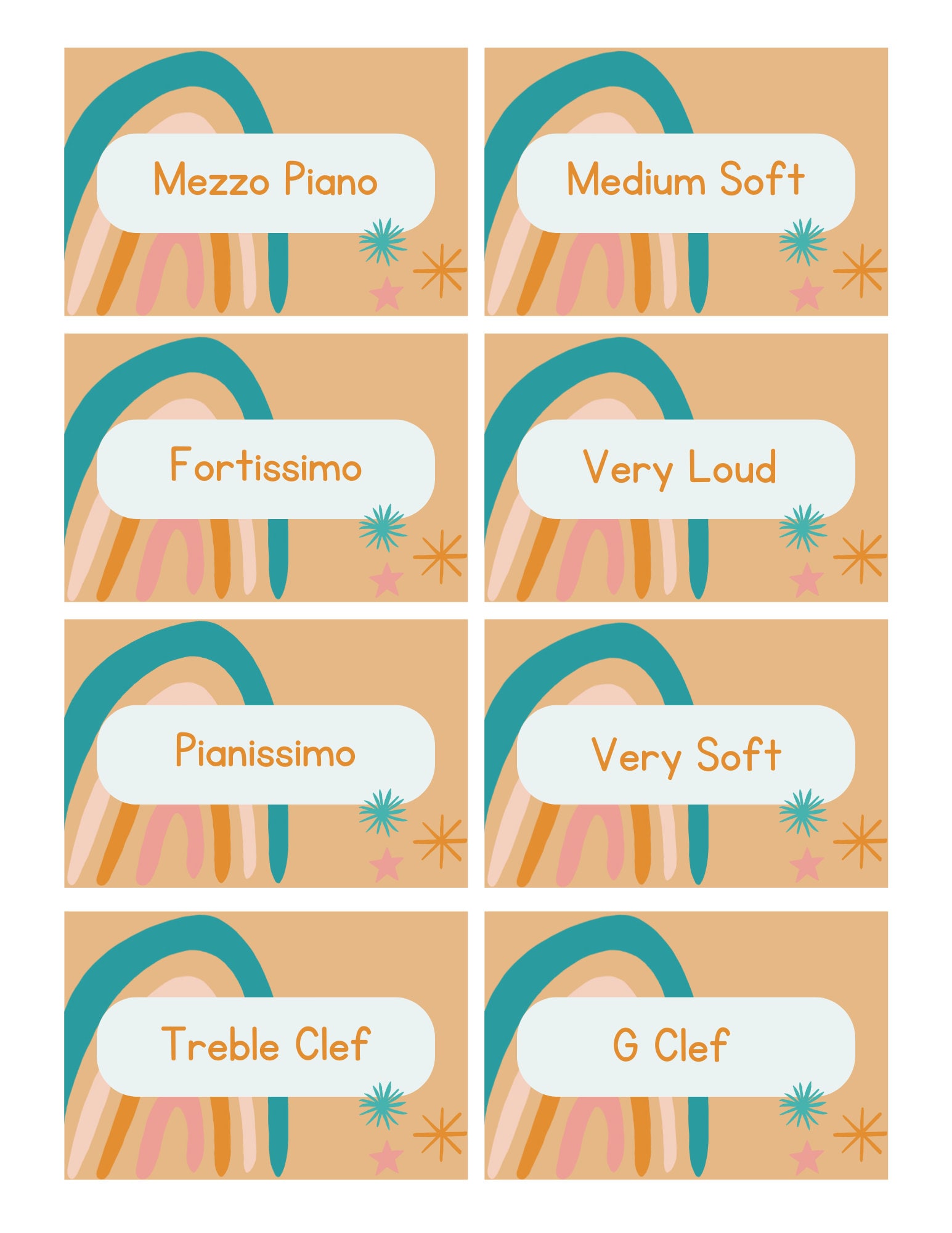 Music Vocabulary Flashcards Piano Lessons Music Lessons Homeschool ...