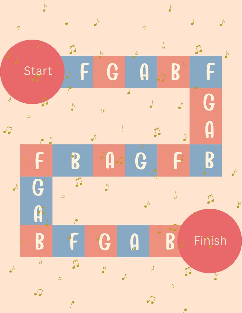 Piano Keys and Letters Piano Game Music Game Music Theory Game ...