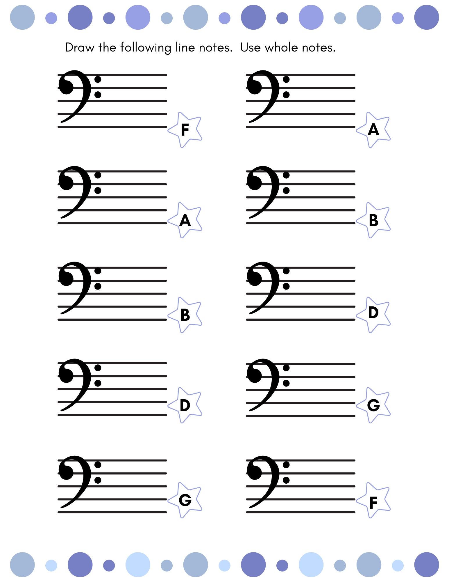 Music Worksheets Piano Worksheets Music Education Printable Homeschool ...