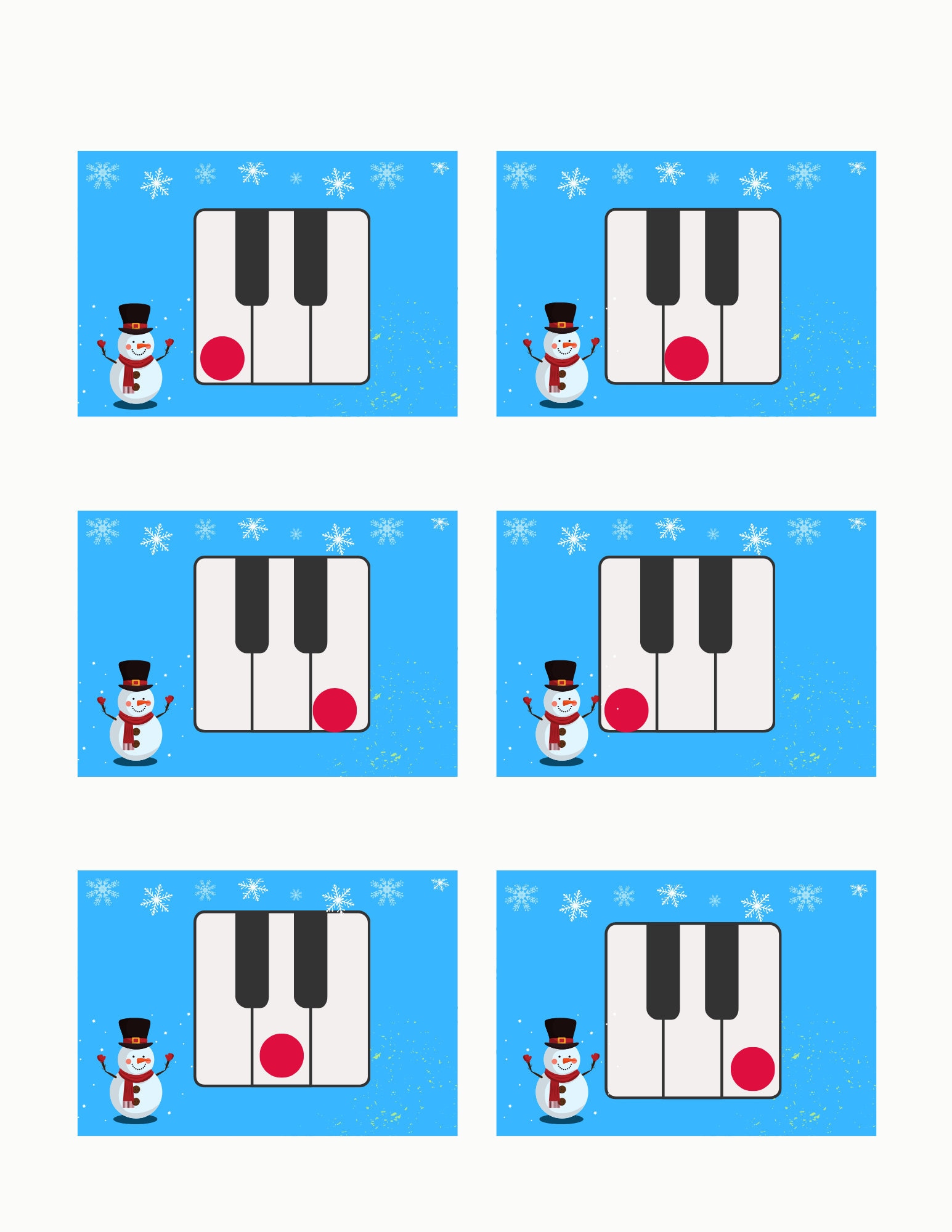 Piano Games Piano Lessons Piano Key Game Winter Piano Game Music ...