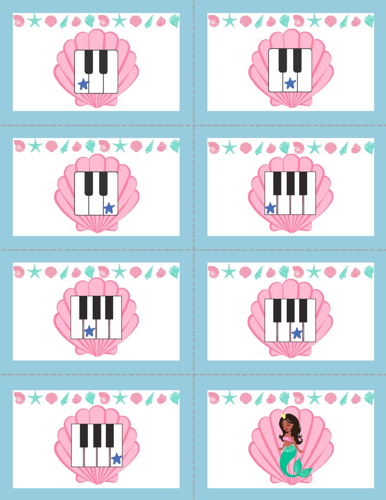 Piano Lesson Game Group Piano Game Music Education Piano Activity ...