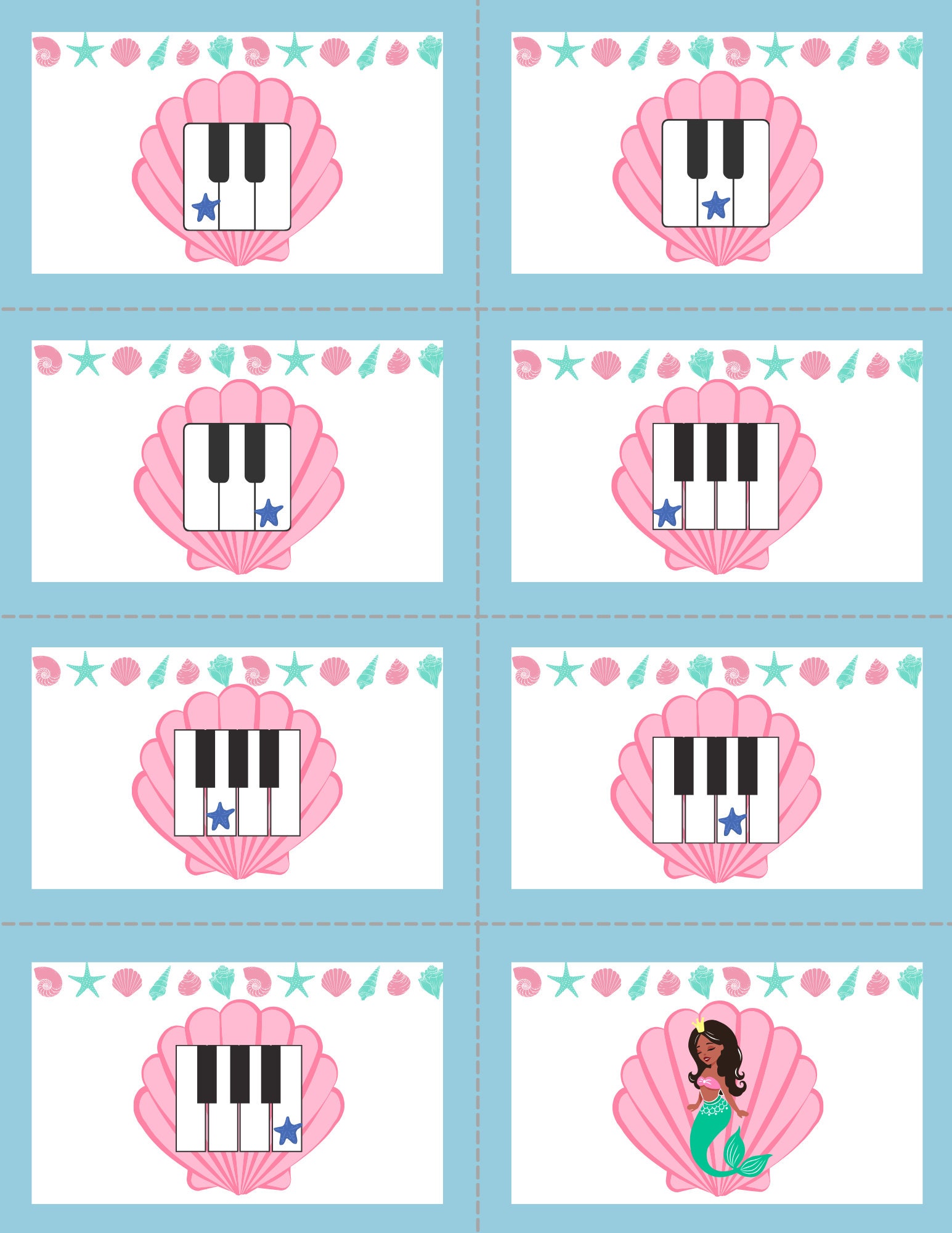 Piano Lesson Game Group Piano Game Music Education Piano Activity ...