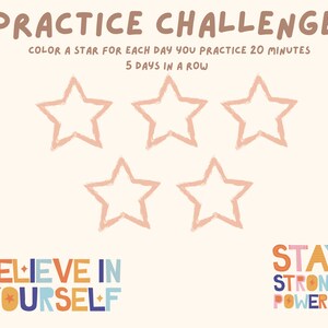 Practice Challenge Music Lessons Practice Tracker Piano Lessons Piano ...