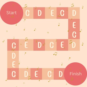 Piano Keys and Letters Piano Game Music Game Music Theory Game ...