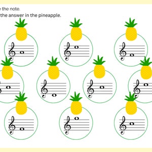 Music Theory Worksheets Music Printable Piano Homework Music Lesson ...