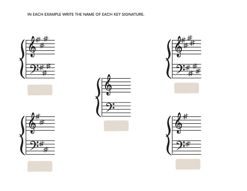 Music Worksheets Piano Lessons Homeschool Worksheets Music Theory Piano ...