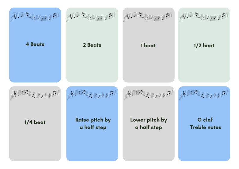 Music Vocabulary Game Piano Game Piano Flashcards Music Lessons Piano ...