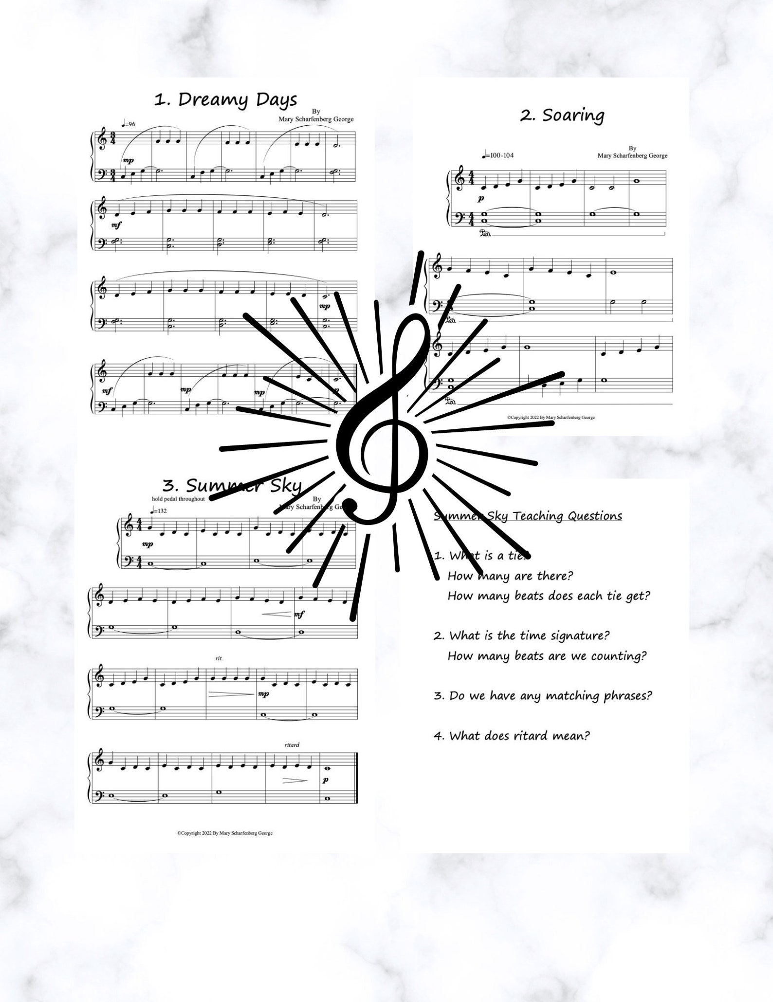 Piano Solos Piano Lessons Beginning Piano Pieces Easy Piano Solos for ...