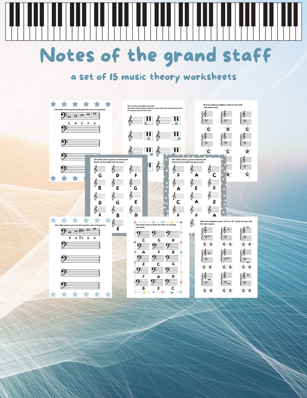 Music Worksheets Music Education Music Theory Worksheets Music ...