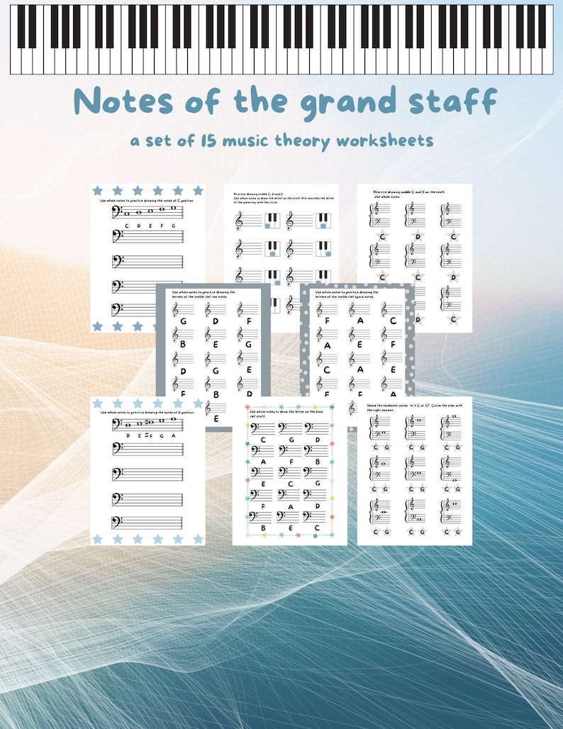 Music Worksheets Music Education Music Theory Worksheets Music ...