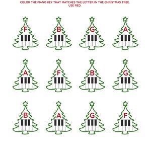 Christmas Music Worksheets Coloring Worksheets Piano Worksheets ...