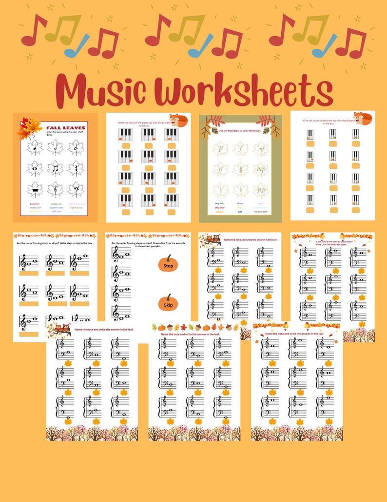 Music Worksheets Music Printable Homeschool Printable Music Lesson ...