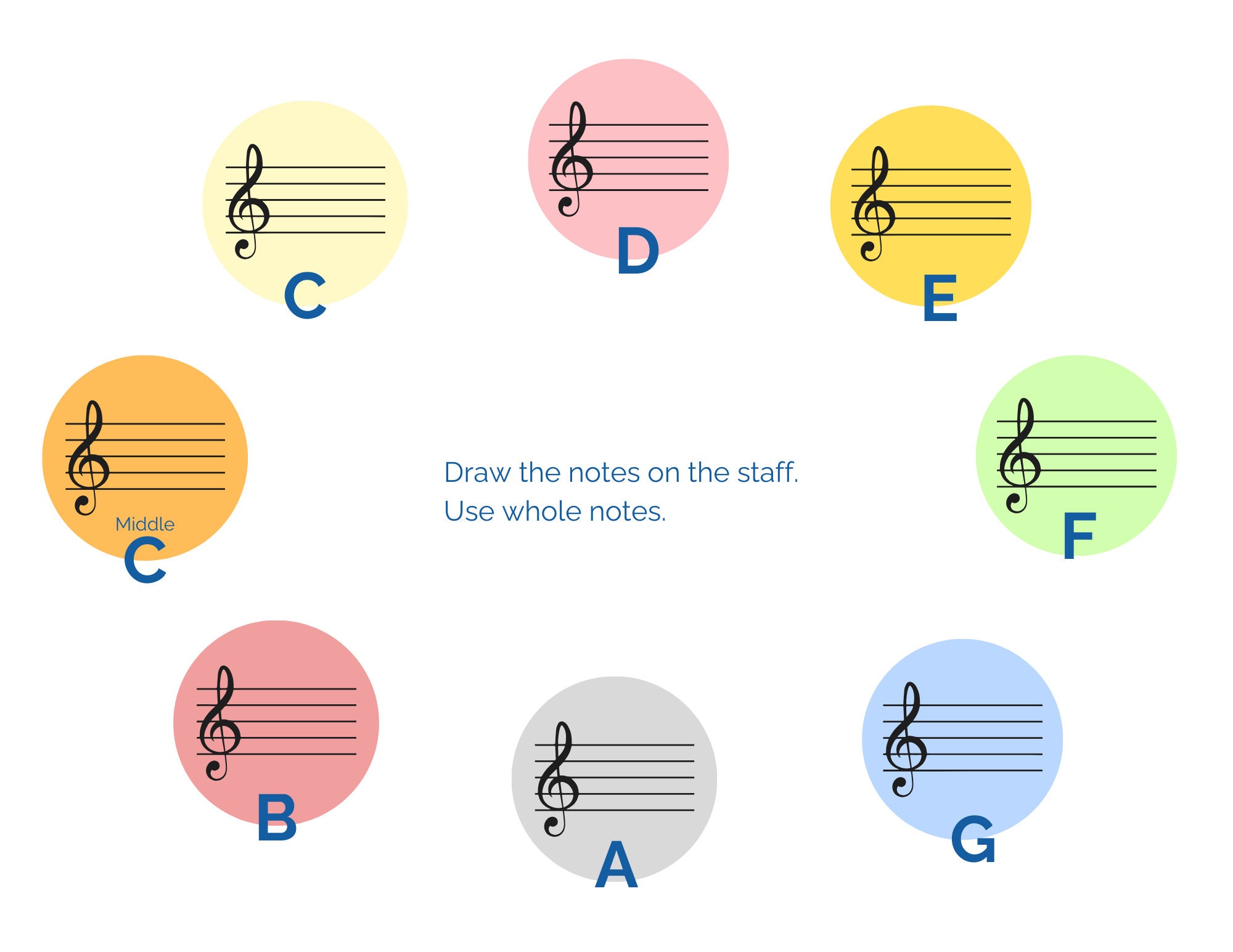 Music Theory Worksheets Music Printable Piano Homework Music Lesson ...