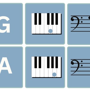 Music Flashcards Piano Flashcards Piano Lesson Group Piano Lesson Group ...