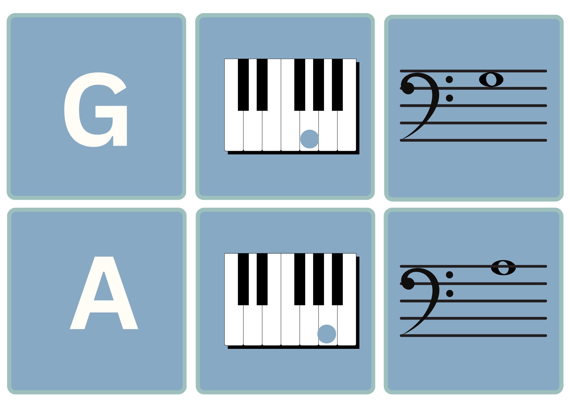 Music Flashcards Piano Flashcards Piano Lesson Group Piano Lesson Group ...