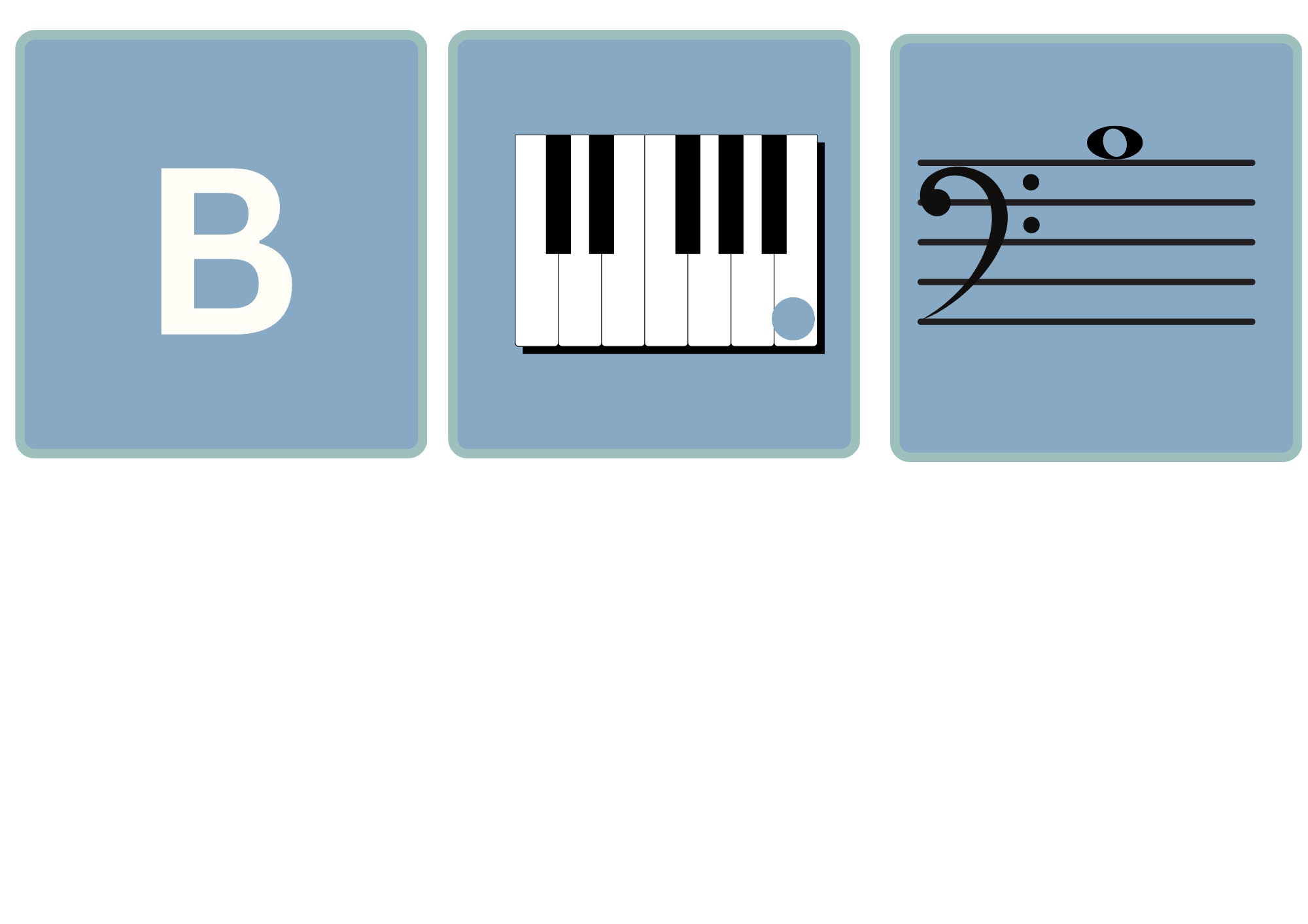 Music Flashcards Piano Flashcards Piano Lesson Group Piano - Etsy UK