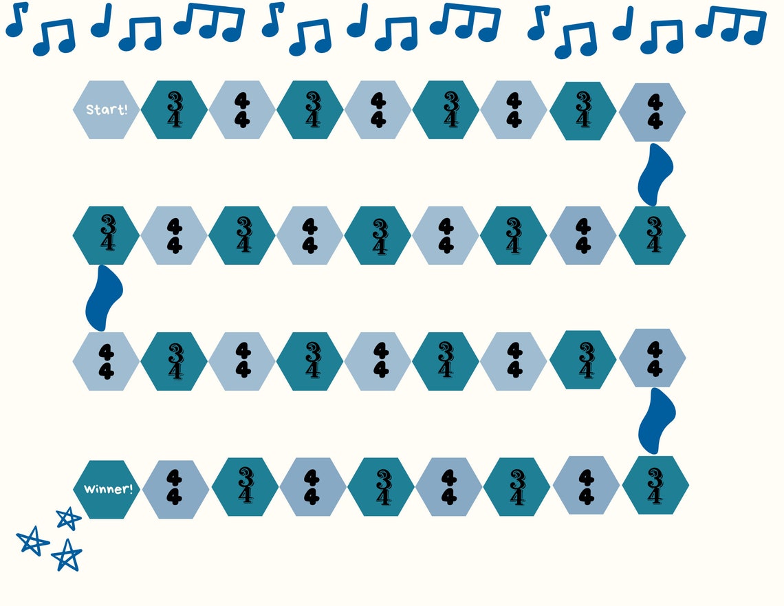 Rhythm Game Music Education Music Theory Game Music Printable ...