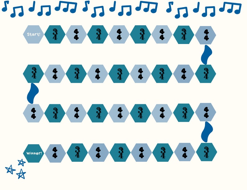 Rhythm Game Music Education Music Theory Game Music Printable ...