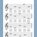 Music Worksheets Basic Note Reading Treble Clef Worksheets Bass Clef ...