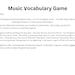 Music Vocabulary Game Piano Game Piano Flashcards Music Lessons Piano ...