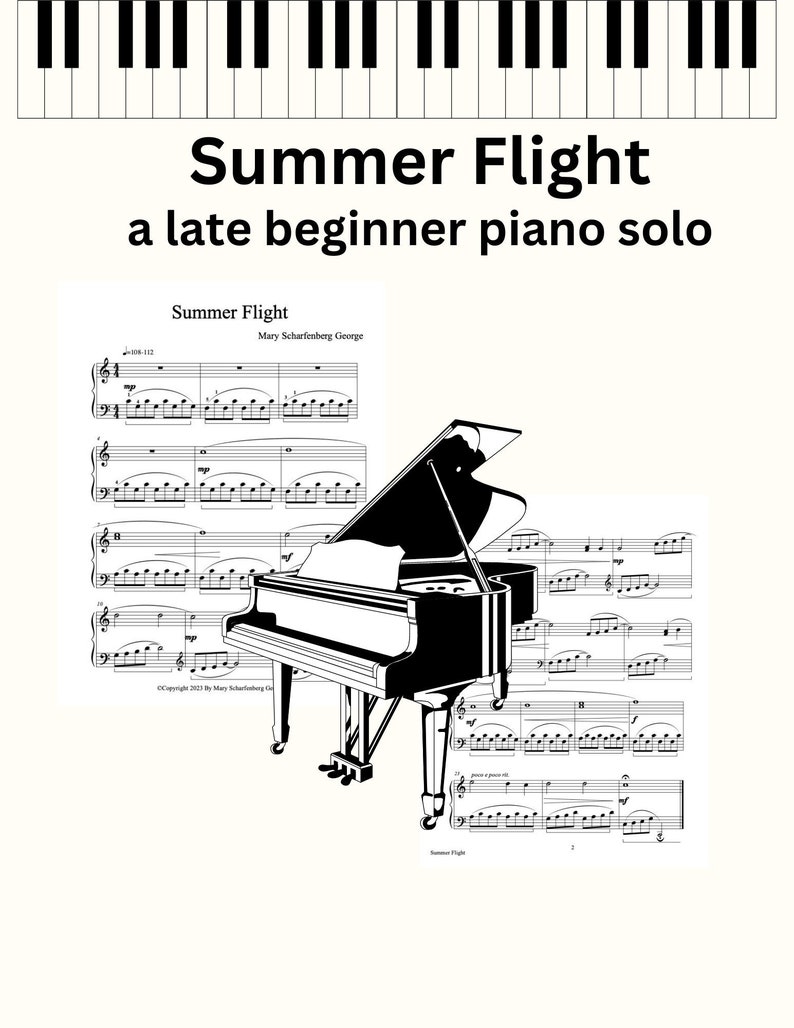 Solo Piano Music Sheet Music for Lessons Sheet Music for Kids Piano ...