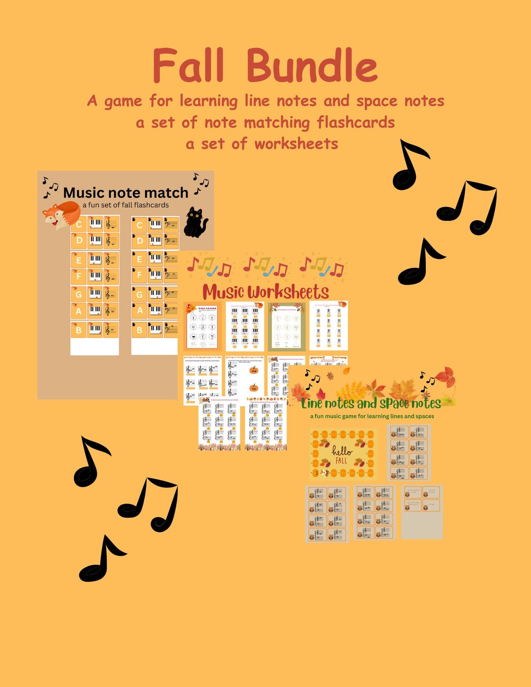 Music Game Bundle. Piano Games. Piano Worksheets. Piano Flashcards ...