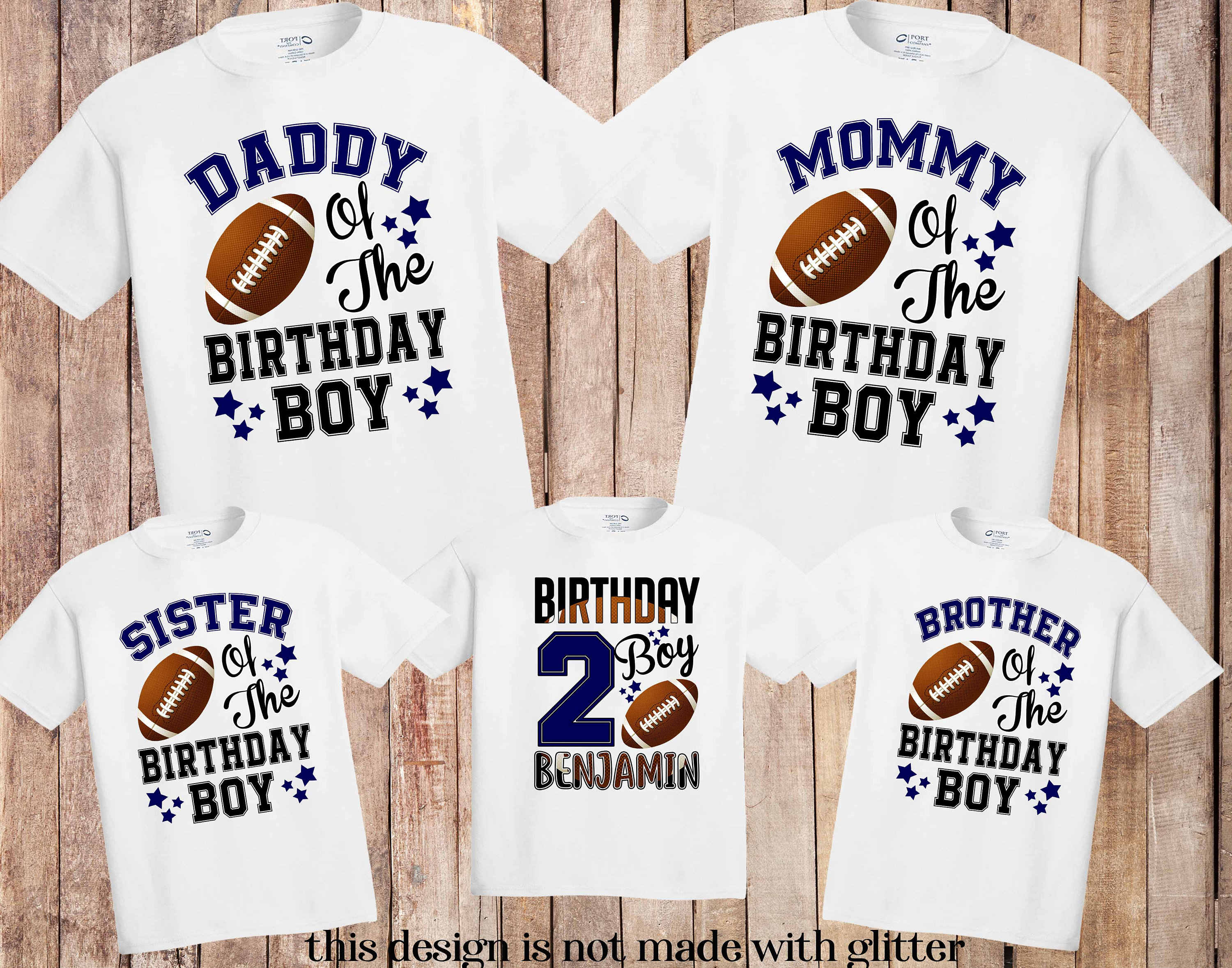 Football Birthday Shirt Football Birthday Boy Shirt Sports - Etsy
